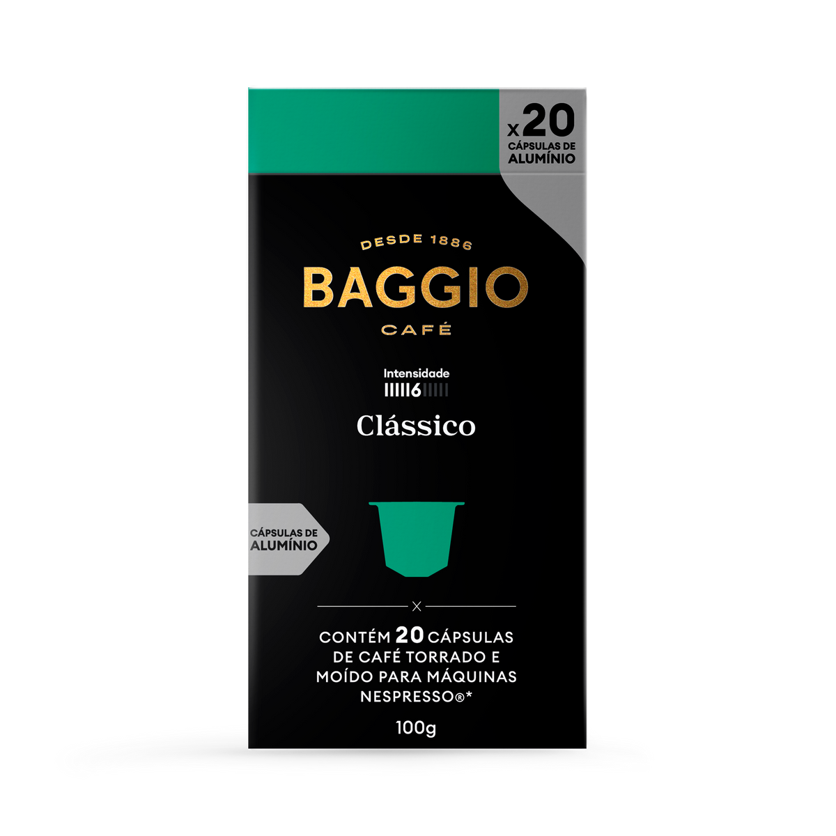 Baggio Clássico - 20 Cápsulas p/ Nespresso* – Baggio Café