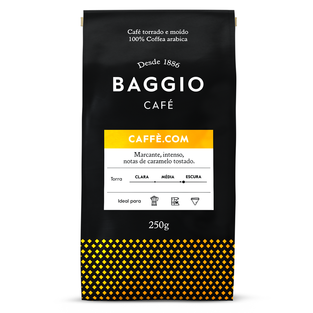 Café Premium - Caffé.com | Moído 250g – Baggio Café