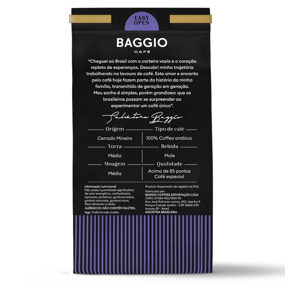 Café Especial - Espresso | Moído 250g – Baggio Café